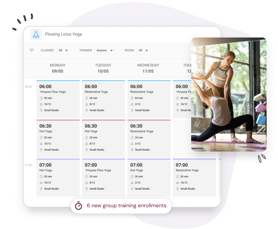 Yoga Studio Software