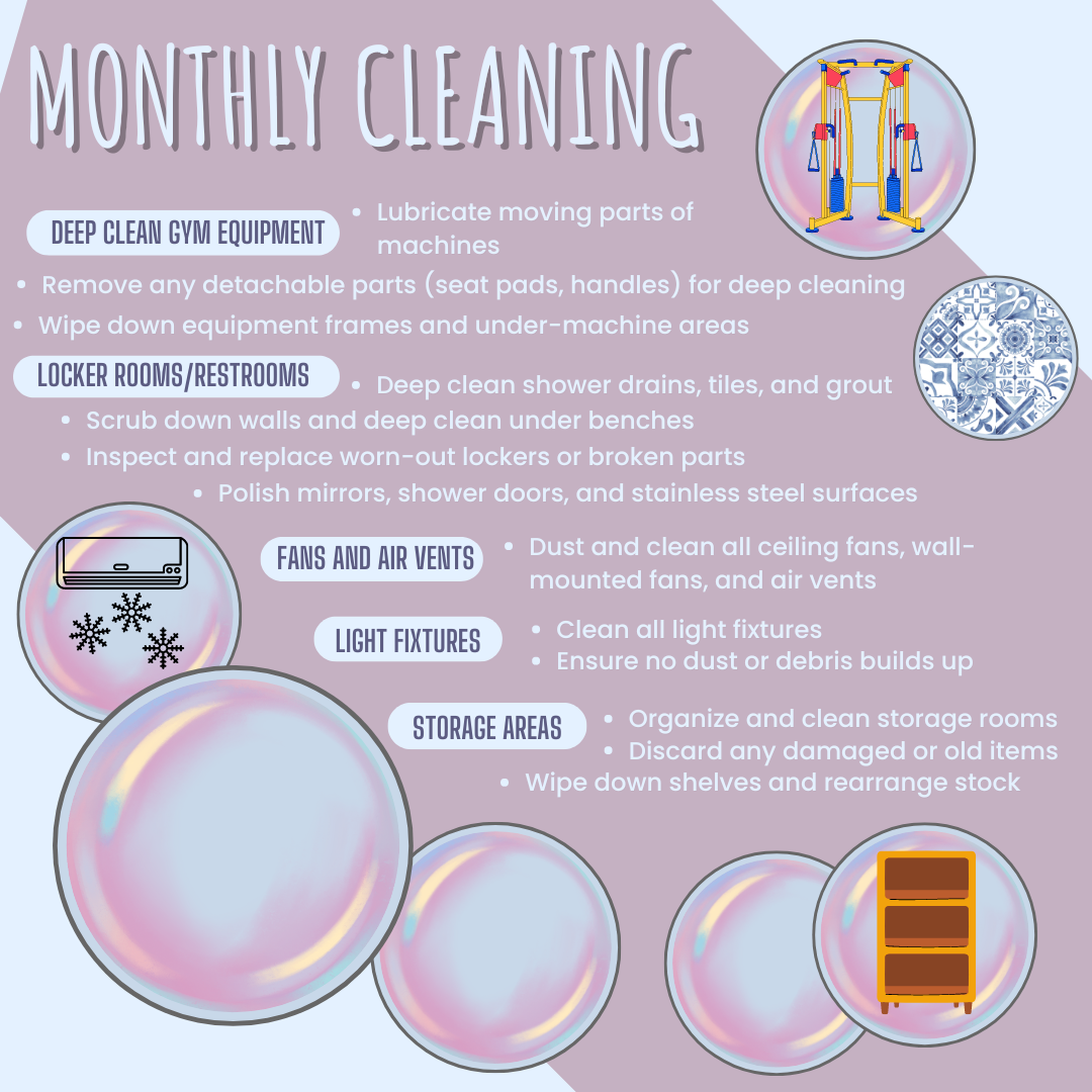 The Ultimate Gym Cleaning Checklist (Spotless Gym in 2024) - WodGuru